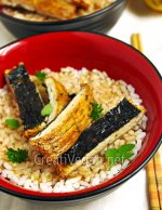 Unagi modoki - pescado vegano | CreatiVegan.net